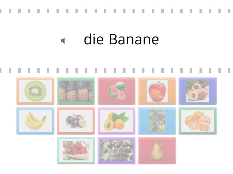 Obst - Find the match