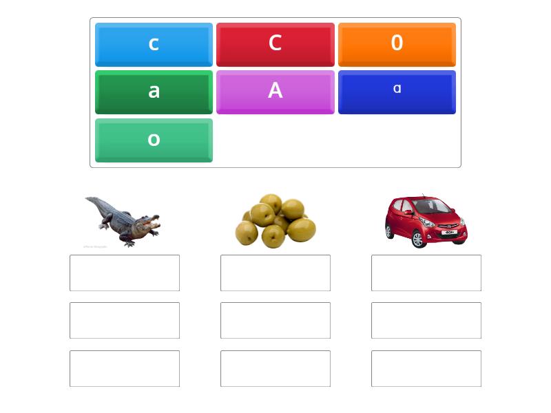 Spell beginning sounds - Group sort