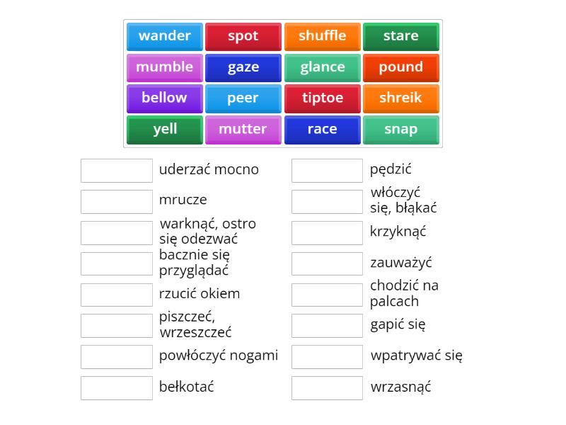 High Note 4 Unit 4 - 4G (vocabulary) - Une las parejas