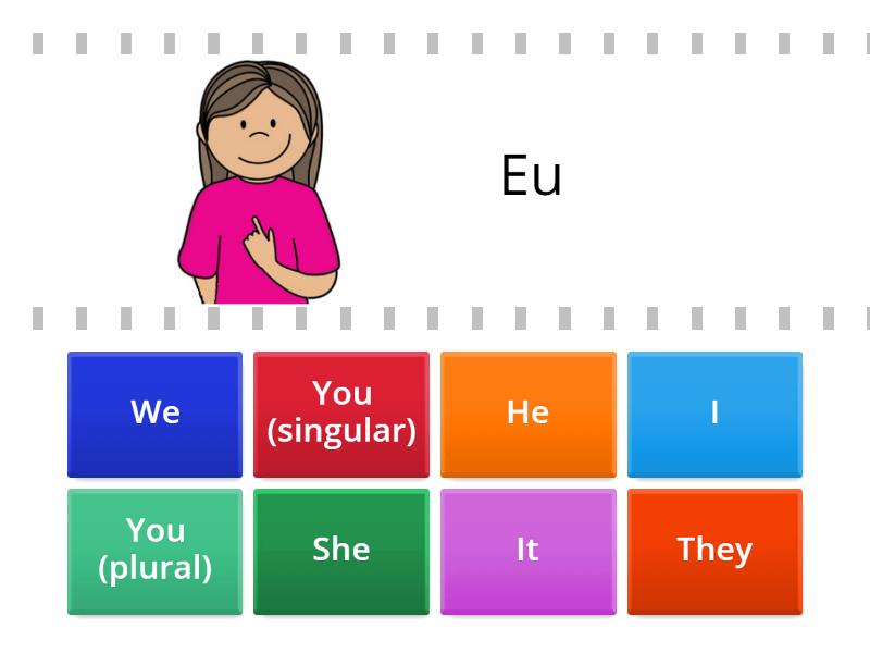 Personal Pronouns | Subject Pronouns - Find and Match - Find the match