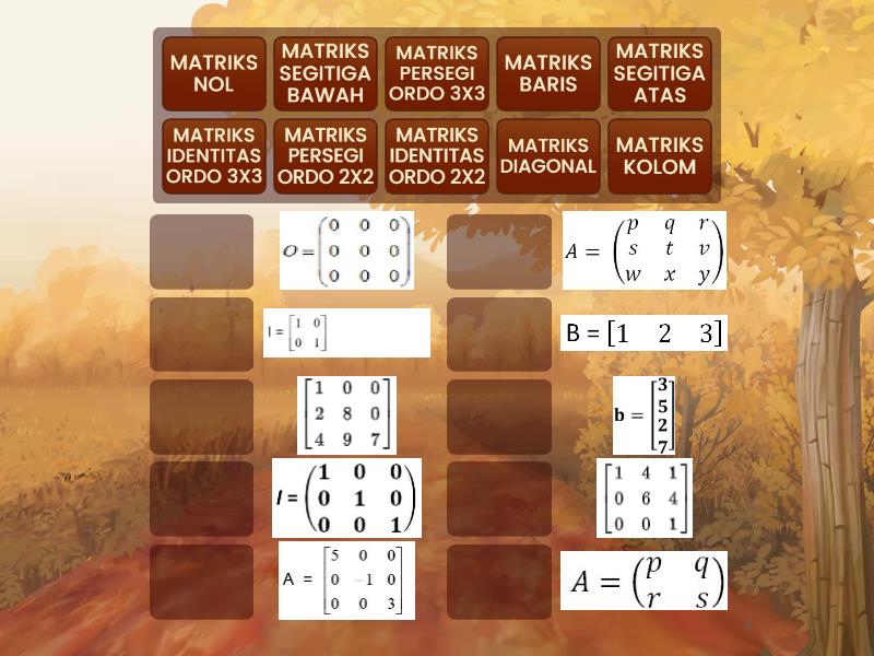 JENIS MATRIKS - Match up
