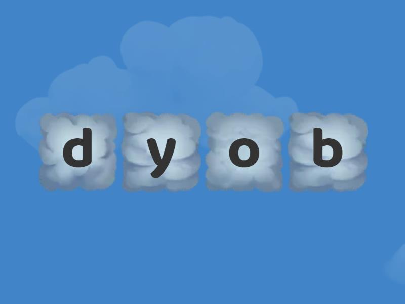 Dictation #2 - Anagram