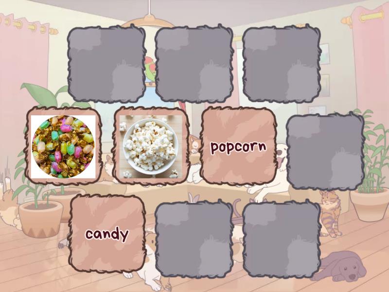 Let's Go 3 Unit 1 page 5 Vocabulary - Matching pairs