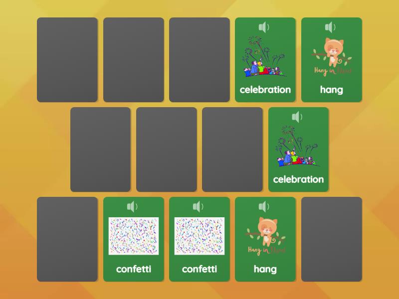 BE2_Unit 9: Content connection - Matching pairs
