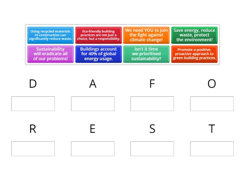 DAFOREST examples - Group sort