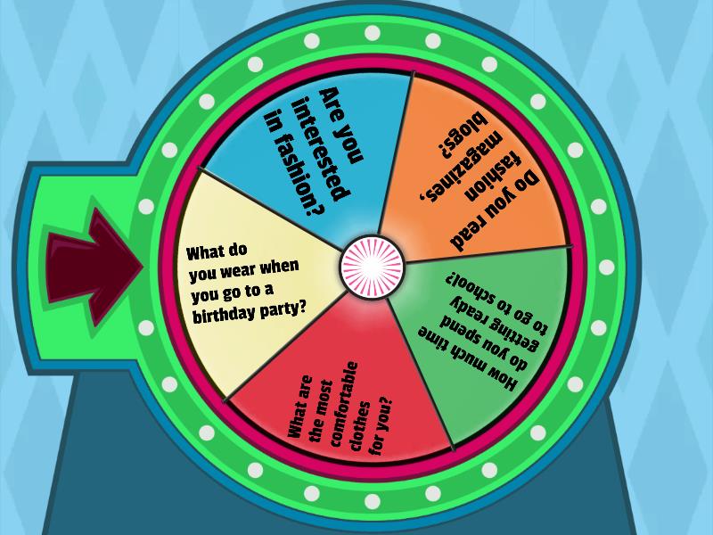 Step 23 L9 - Spin the wheel