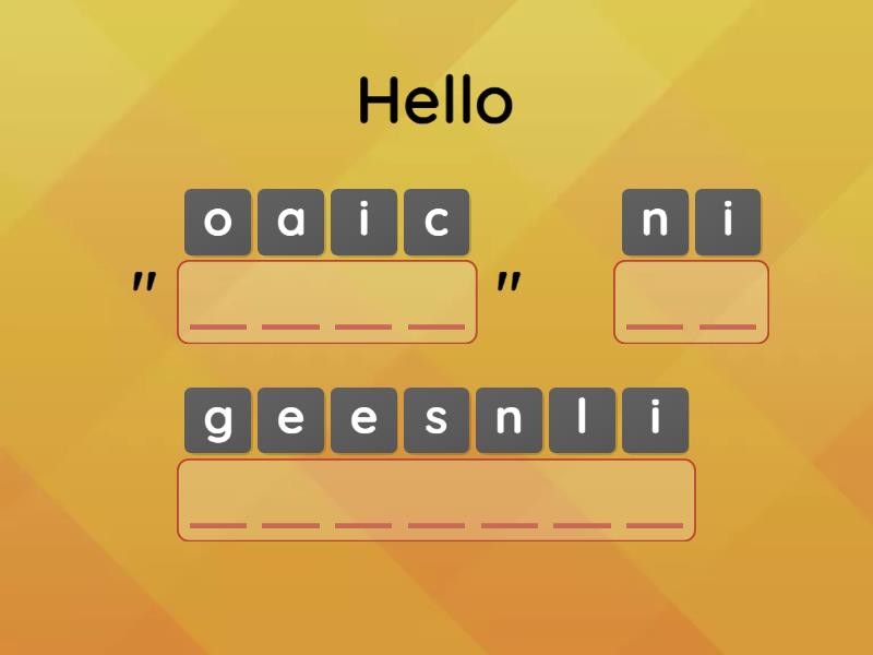 Rispondi quiz - Anagram