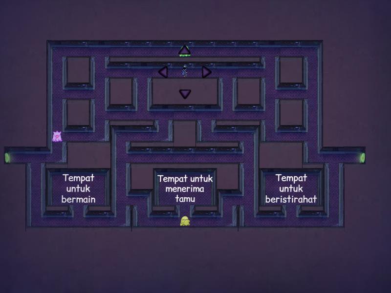 Kuis Bagian-Bagian Rumah dan Cara Membersihkannya - Maze chase