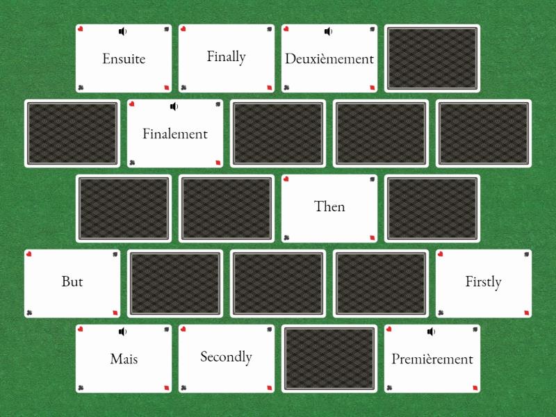 Some (easy) linking words - Matching pairs