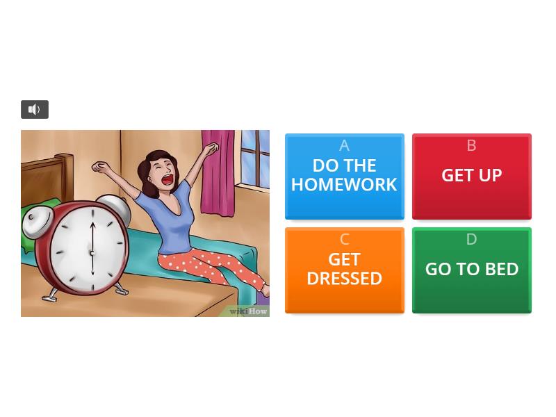 DAILY ROUTINES - Quiz