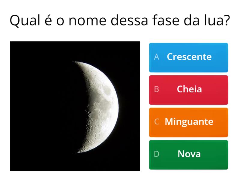 fases da Lua - Quiz