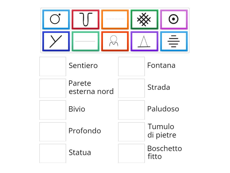 Trova il simbolo - Match up