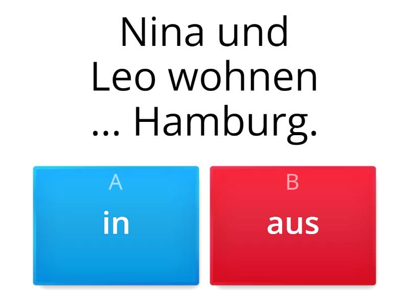 In oder aus? - Quiz