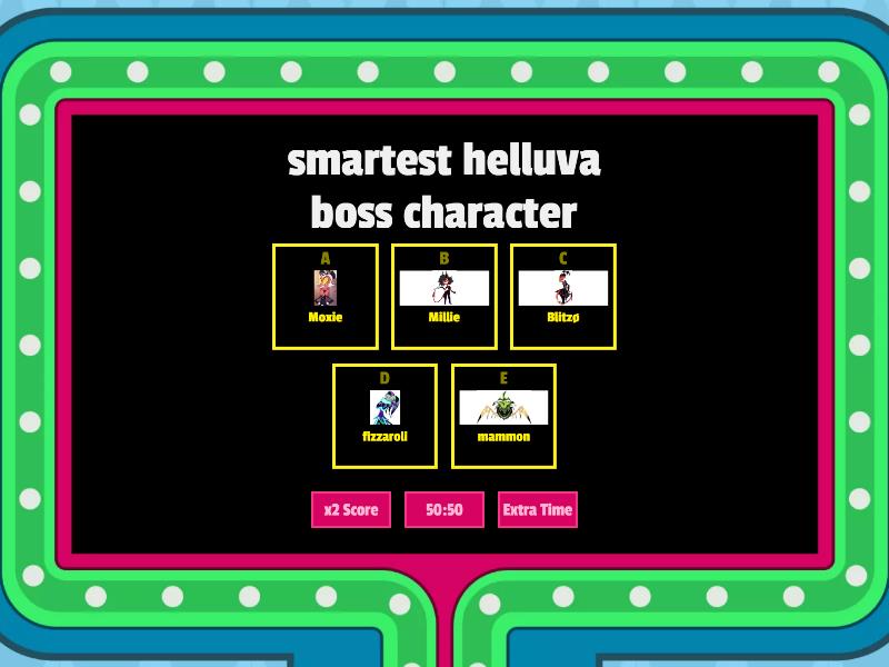 helluva boss quiz - Gameshow quiz