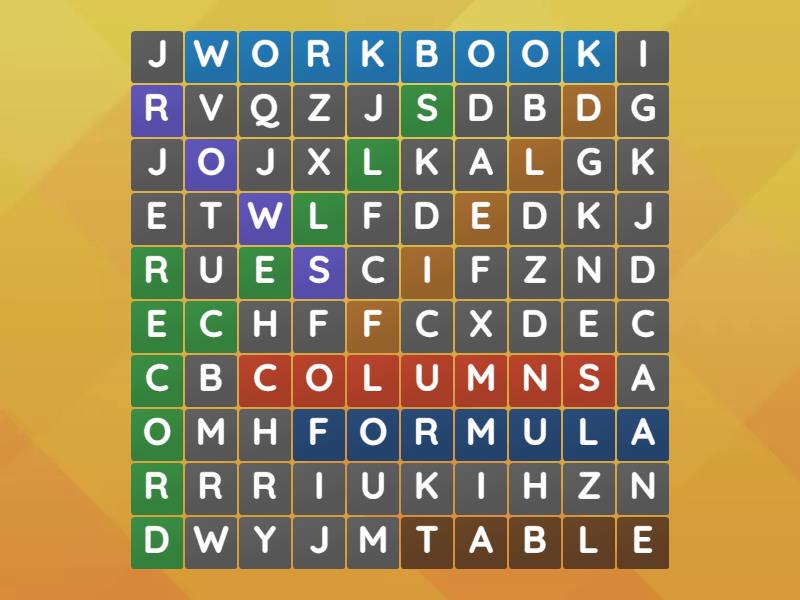 spreadsheets-_v1 - Wordsearch