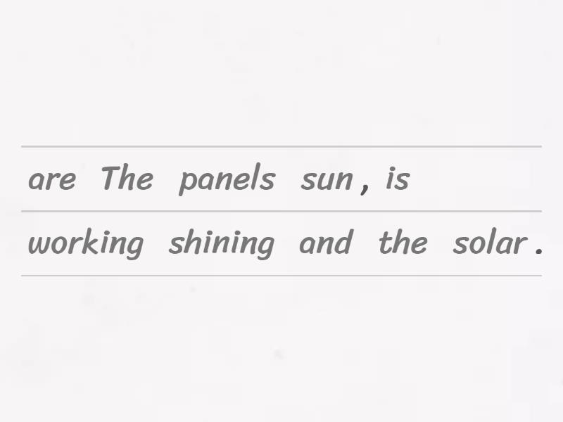 Compound sentences with FANBOYS- Energy - Desembaralhe