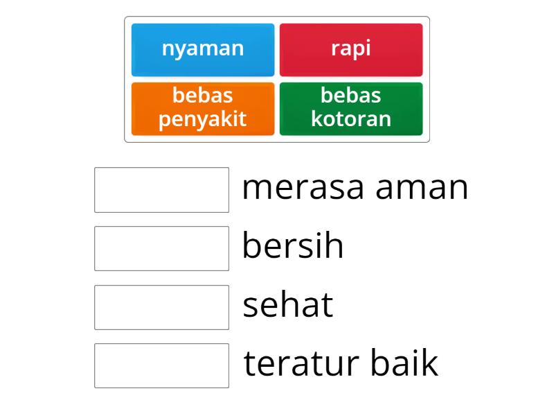 LKPD Kosa Kata - Match up