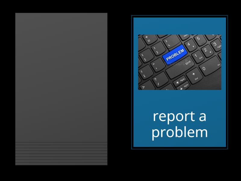 Making Complaints: Verb Phrases, Flashcards - Speaking cards