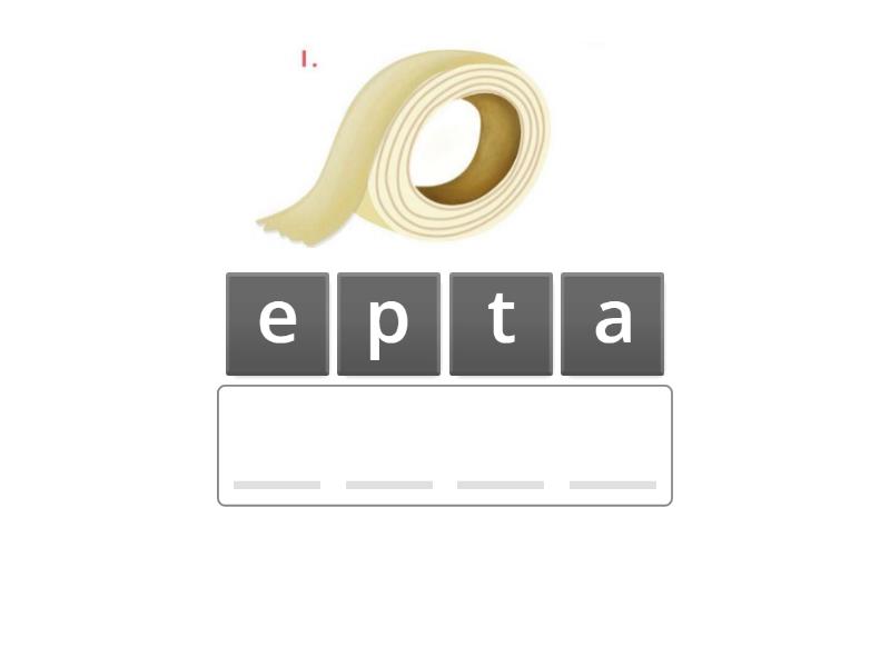 Long Vowels - Anagram
