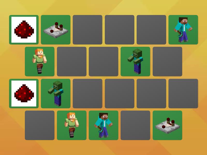 Minecraft - Matching pairs