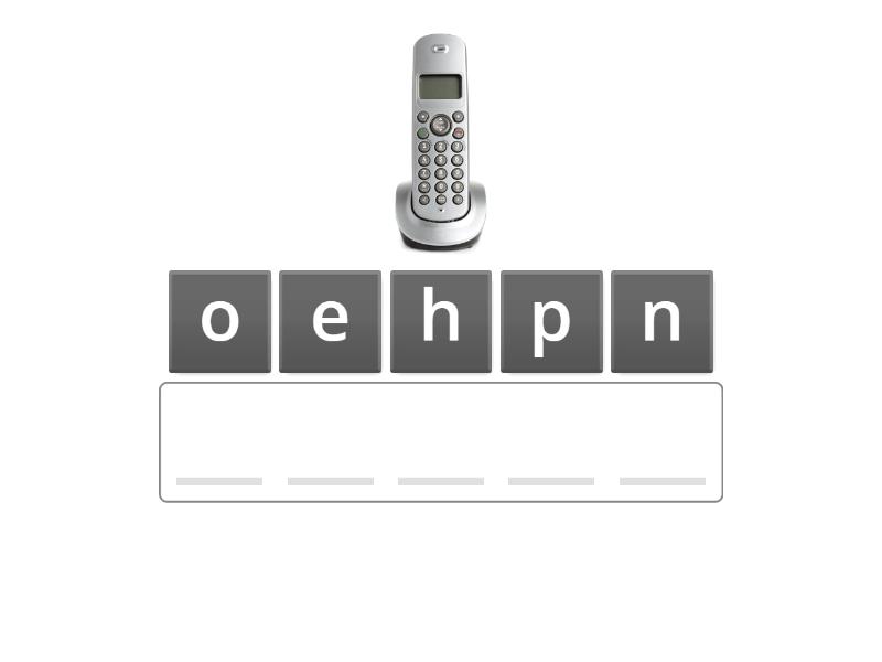 Digraph ph - Anagram