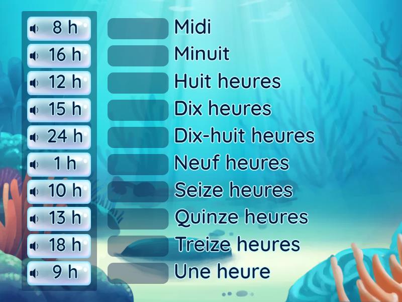 L’heure () - Match up