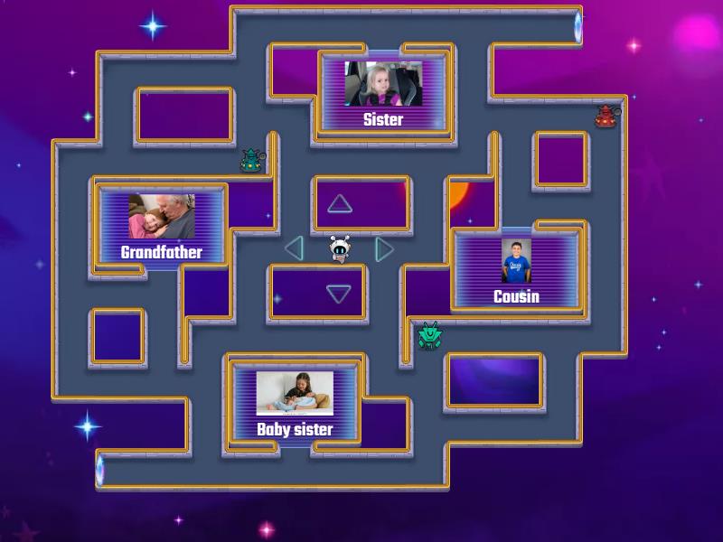 Family members - Maze chase