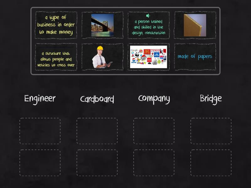 U2 L7 pre teach words - Ordenar por grupo