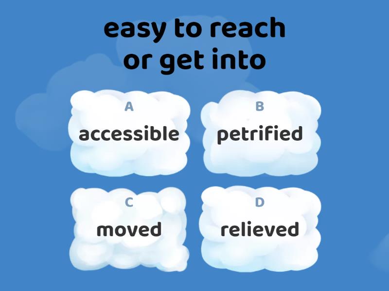 Gold Experience B2 Unit 1 - Adjectives - Quiz