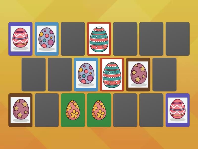 EASTER Scavenger Hunt! - Matching pairs