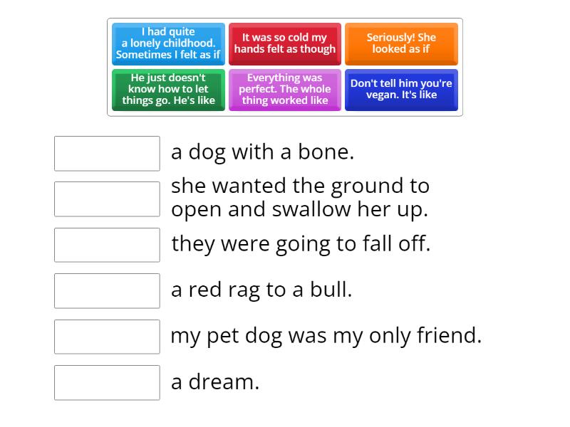 1C Exaggeration - Match up