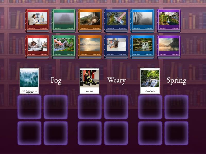 Circus Ship Vocabulary - Group sort