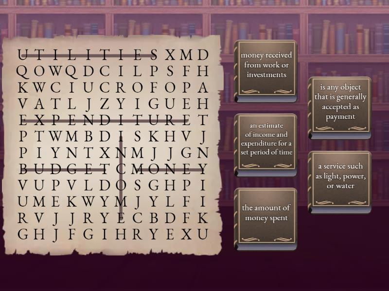 STARTER- WORD SEARCH - Wordsearch