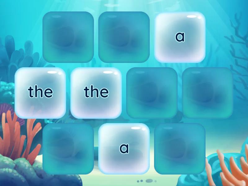 Fun Phonics Unit 3 Week 3 Trick Words 2 - Matching pairs