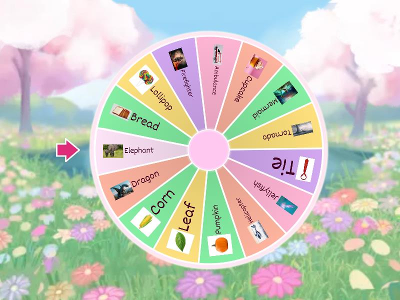 Syllables - wheel - MEIE - Spin the wheel