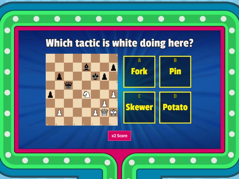 Chess Knowledge Game Show (Level 8) - Gameshow quiz