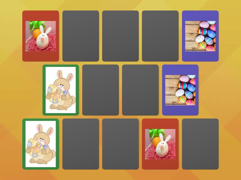 MEMORAMA PASCUA - Matching pairs