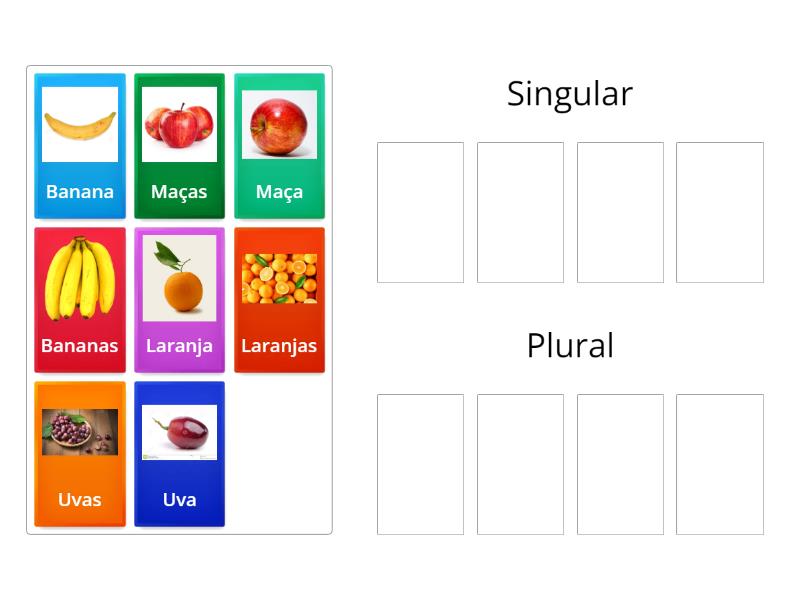 Singular Plural - Group sort