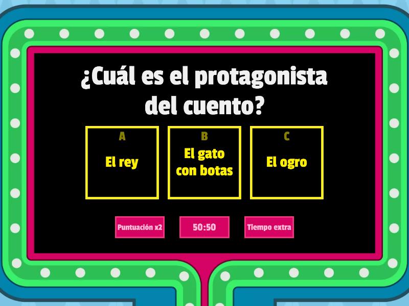 El gato con botas - Concurso de preguntas