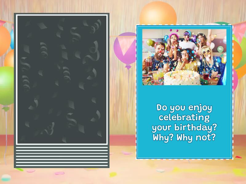 Happy Birthday! - Speaking cards
