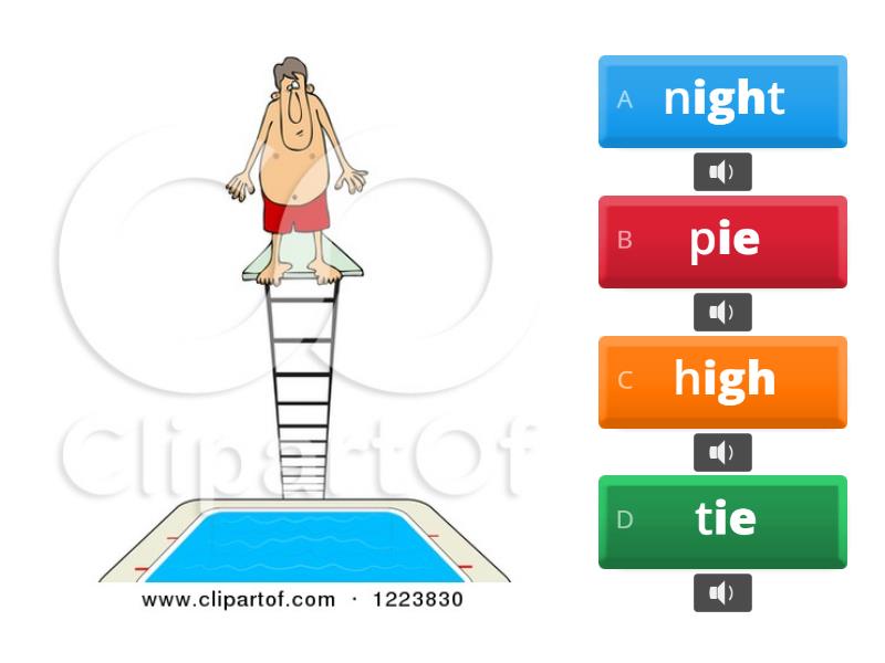 Long 'i' Words Practice (2) '_igh_' and '_ie'() - Quiz