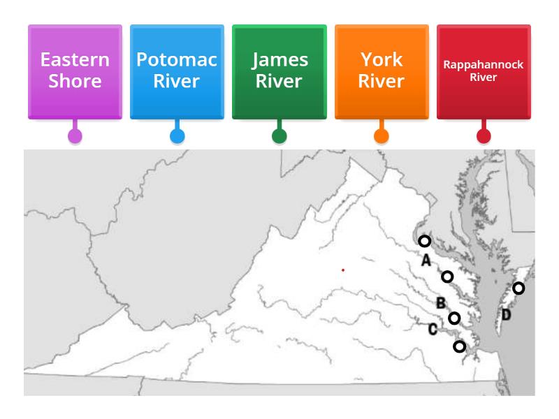 Virginia Rivers - Labelled diagram