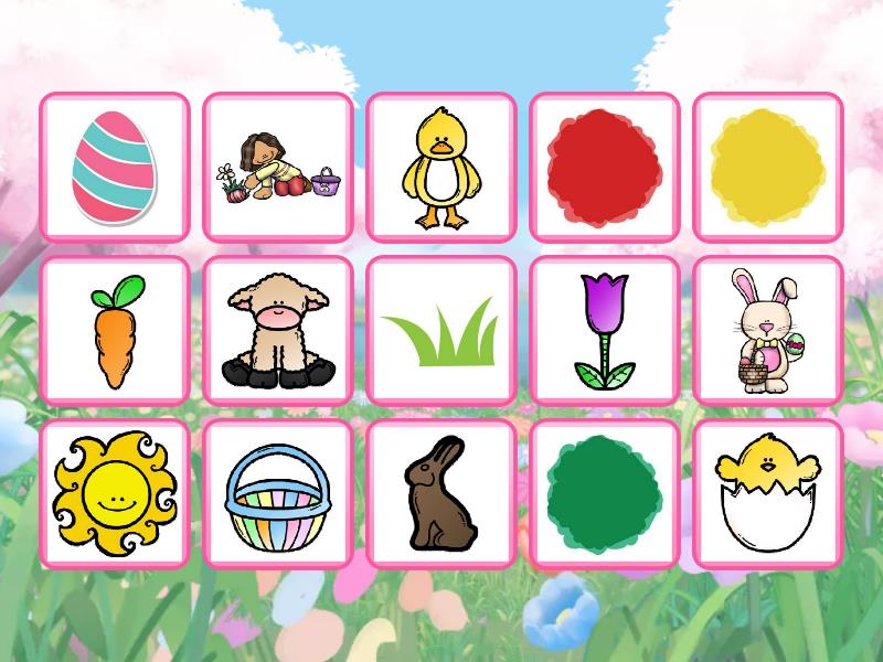 Easter - Flip tiles