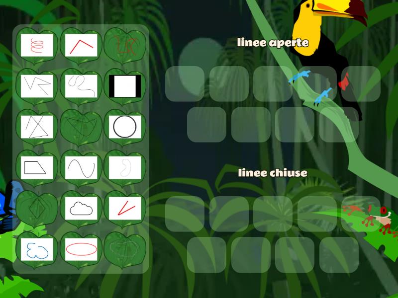 Linee aperte e linee chiuse - Maestra Serenella - Group sort