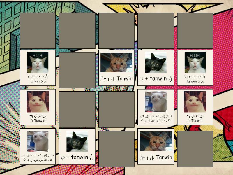 Games Tajwid - Matching pairs