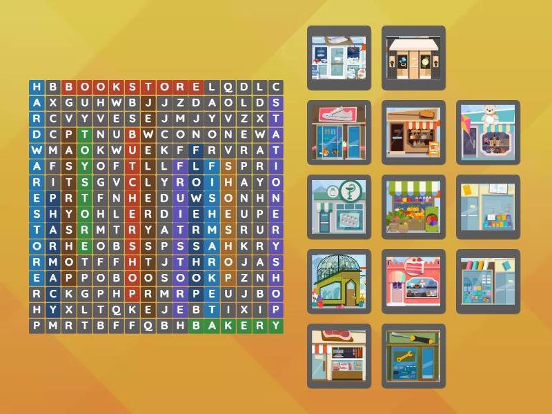 Lesson 7 - Looking back and project - Wordsearch