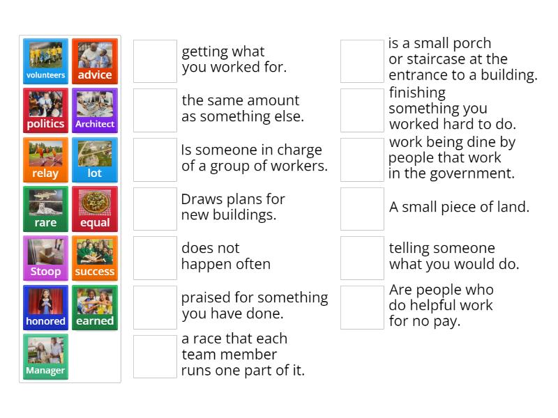 Module 5 week 2 - Match up
