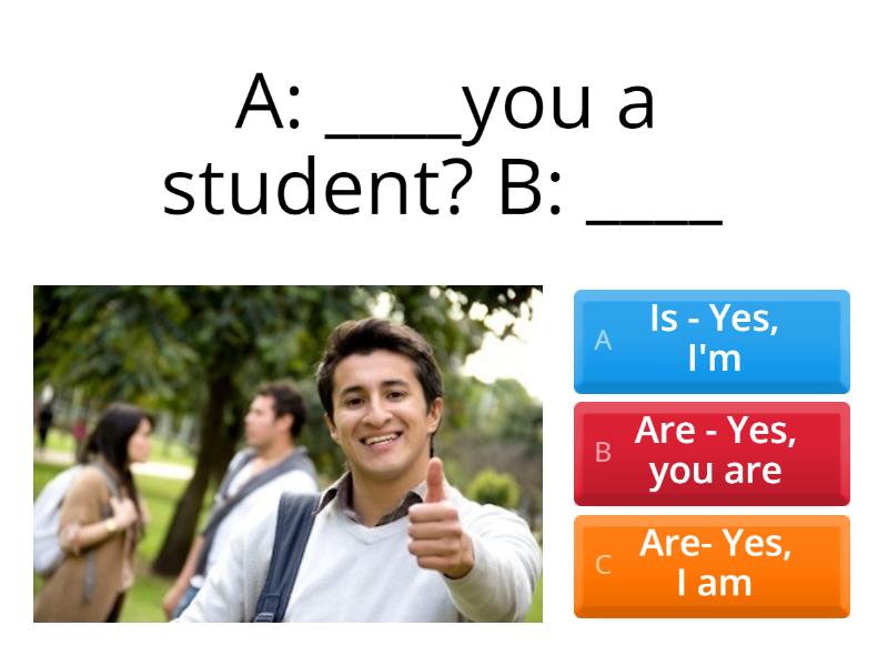 PRESENT SIMPLE : VERB TO BE - Quiz