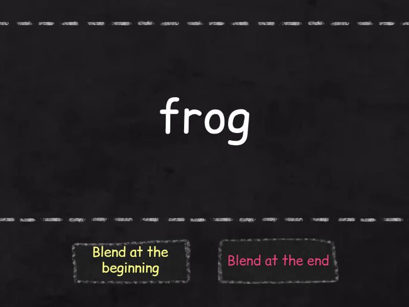 2.2 - Where is the blend? - True or false