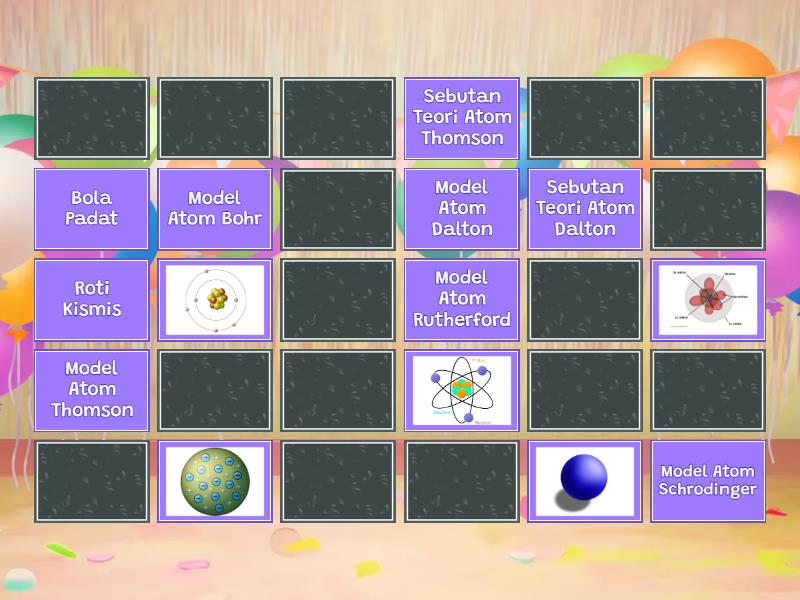 Teori Atom - Matching pairs